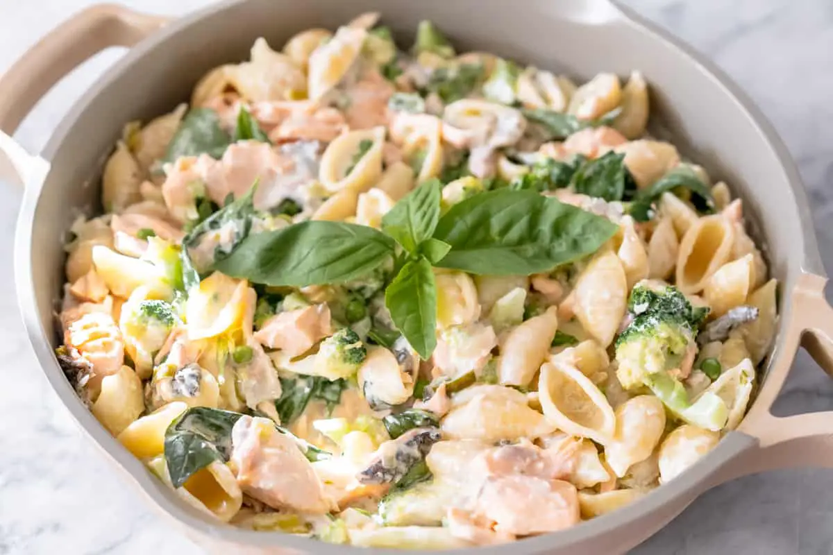 Creamy Salmon Pasta - The Dinner App