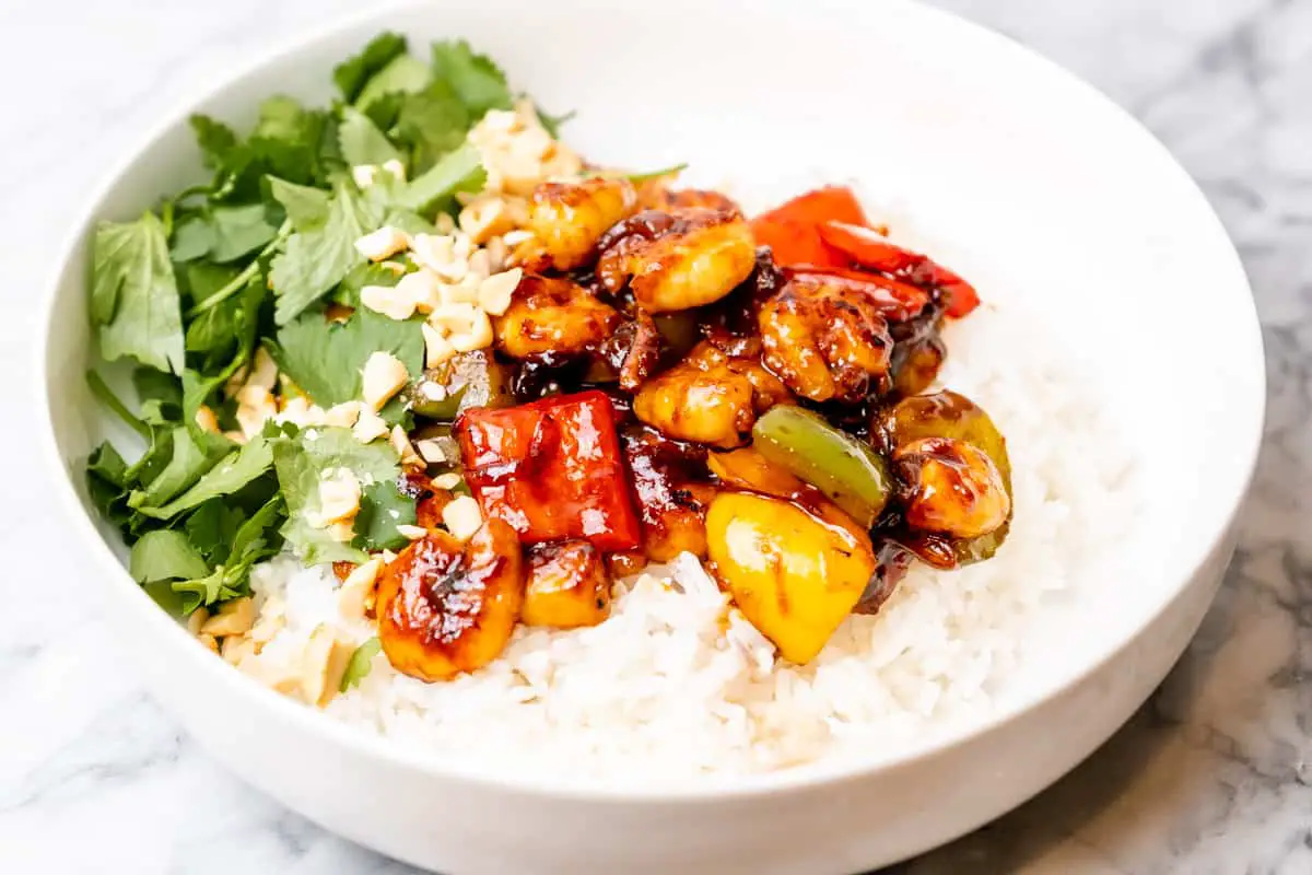 Kung Pao Prawns - The Dinner App