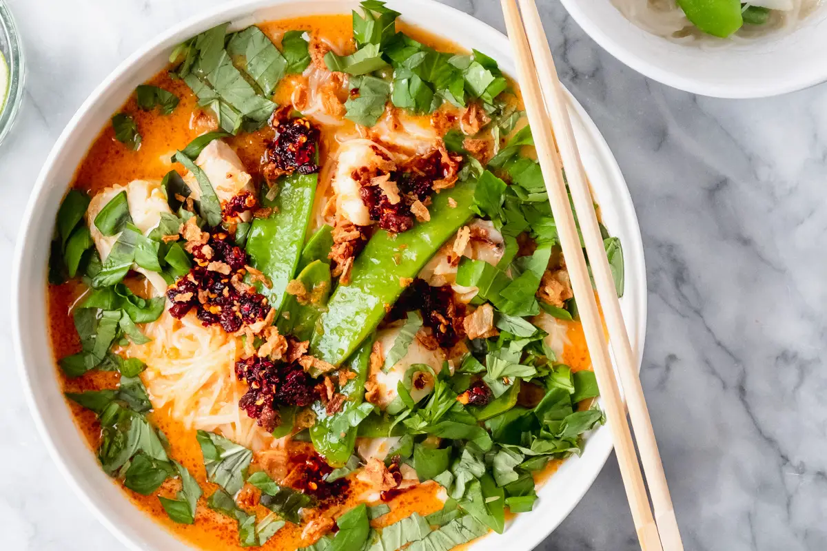 Easy Laksa Recipe - The Dinner App