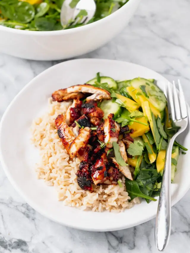 4-Ingredient Asian Sweet and Sticky Chicken Thigh Fillet - The Dinner App