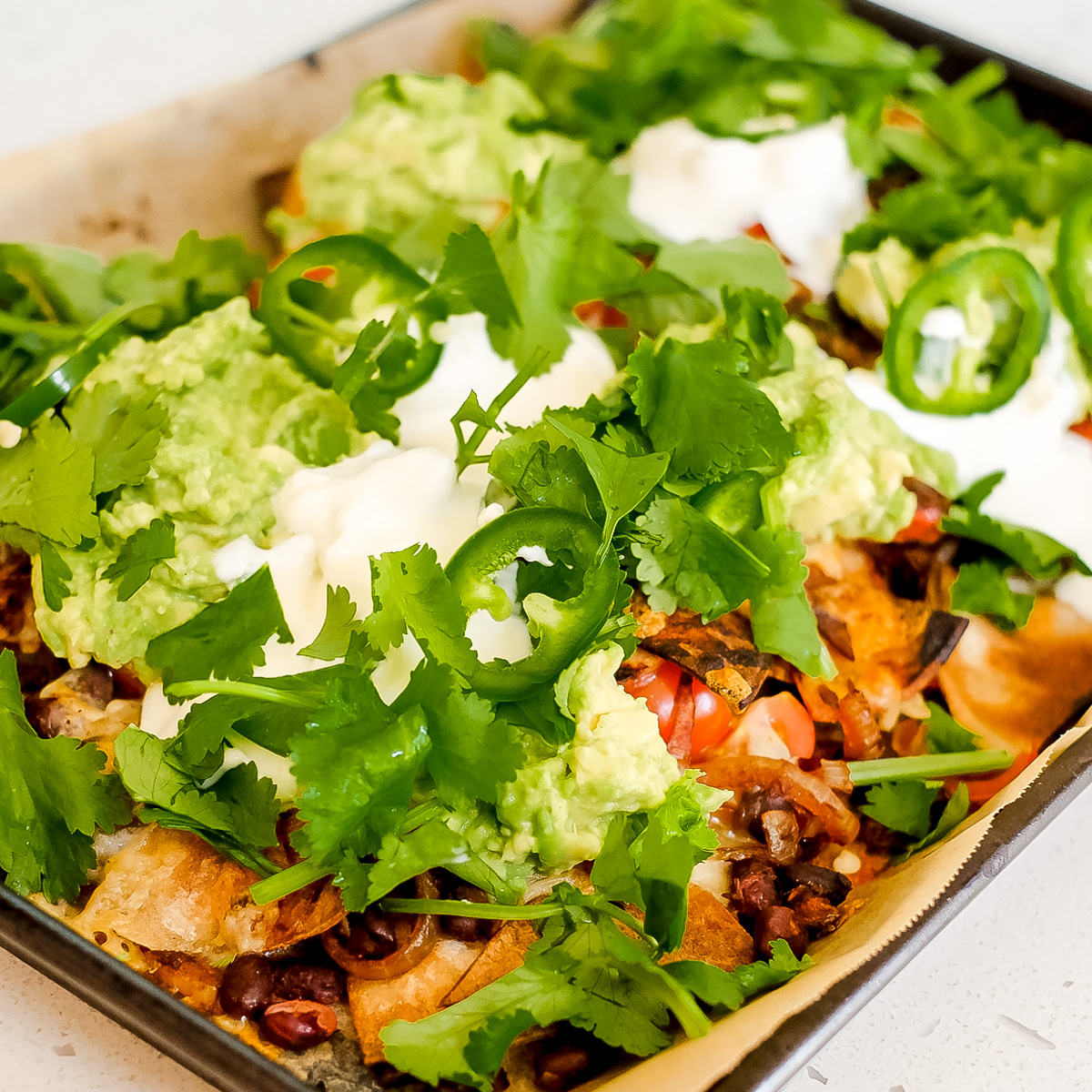 Black Bean Nachos - The Dinner App