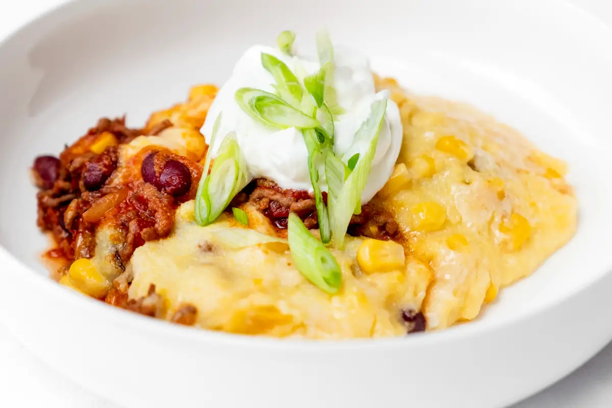 Corn Bread Chilli - The Dinner App