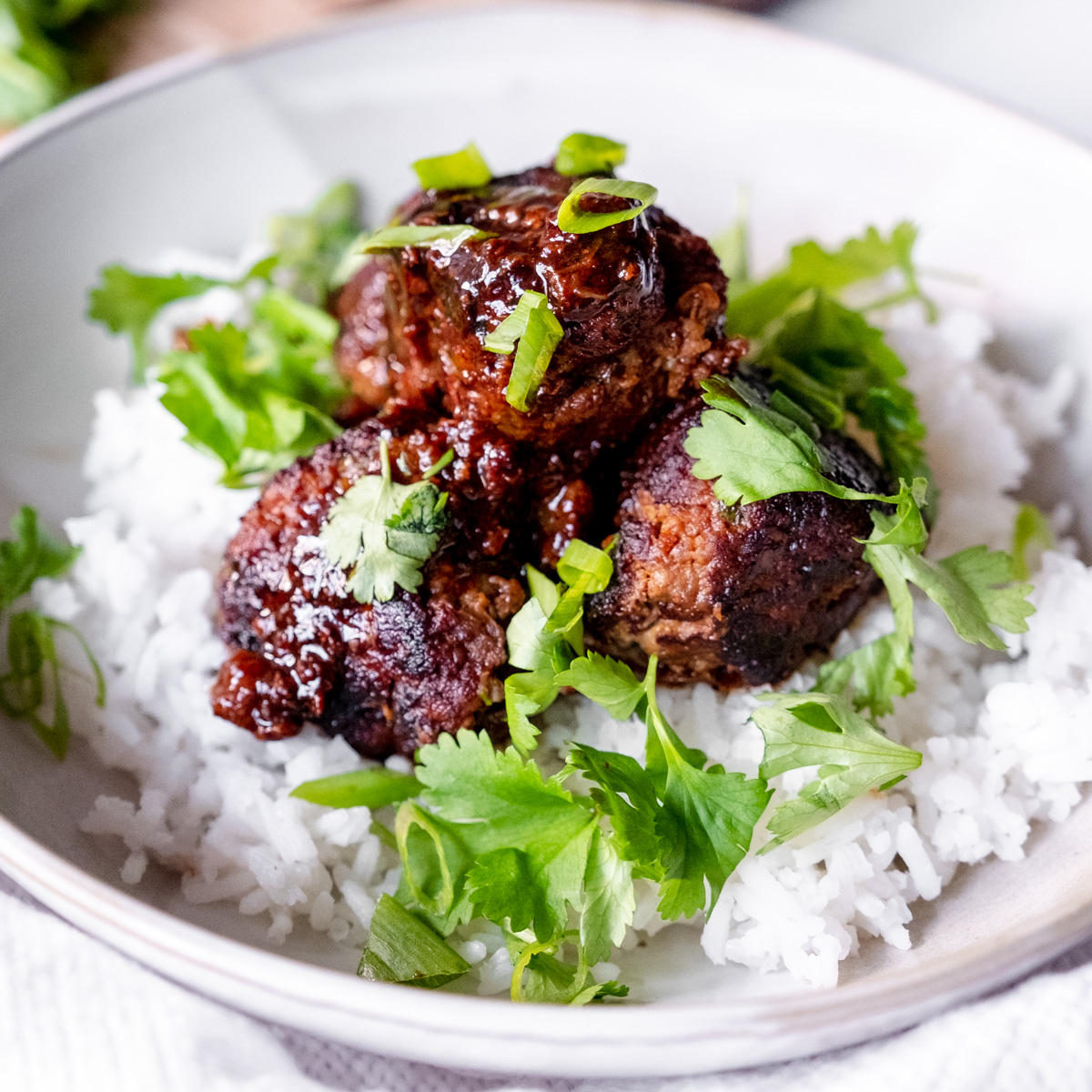 General Tso Meatballs - The Dinner App