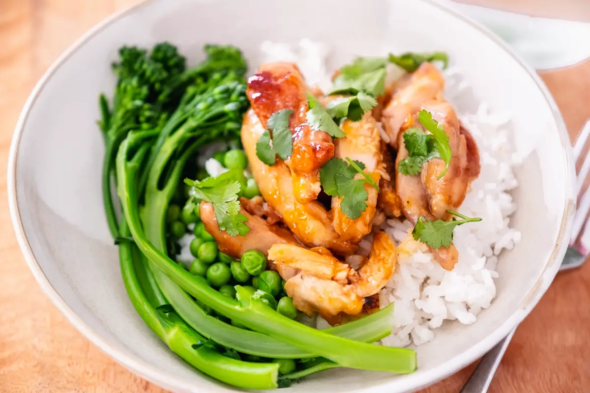 Quick And Easy Sticky Glazed Apricot Chicken Recipe Recipe The Dinner App